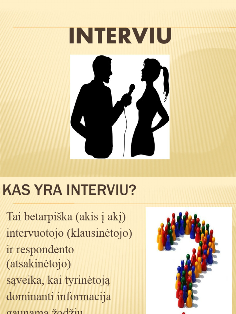 Interviu Zanro Savitumas | PDF
