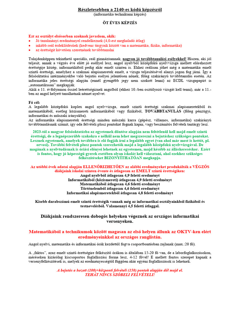 2140 Informatika | PDF