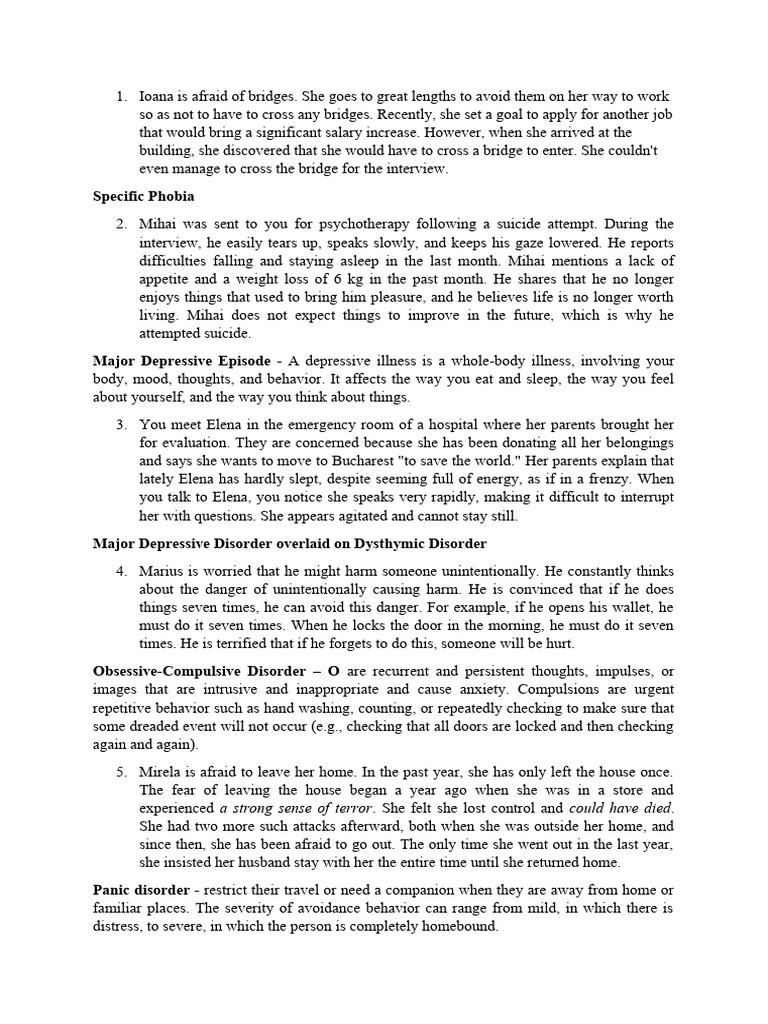 Homework | PDF | Anxiety | Anxiety Disorder