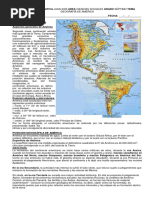 ACTIVIDADES Geografía de América | PDF | Américas | Continente