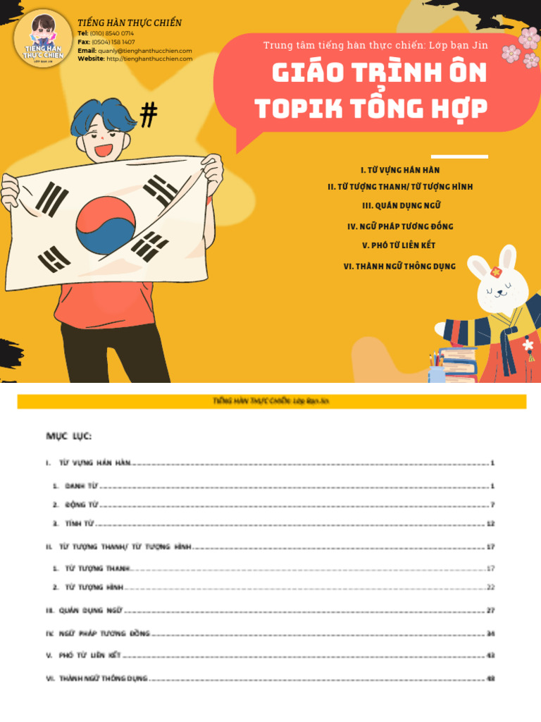 TIEÌ Ì NG HAÌ N THUÌ Ì C CHIEÌ Ì N - GIAÌ O TRIÌ NH OÌ N TOPIK TOÌ Ì NG HOÌ Ì P (Final) | PDF