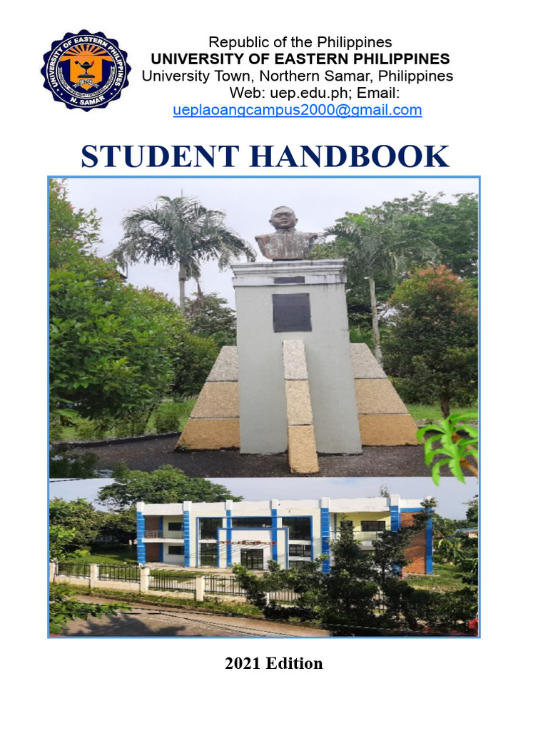 Uepl Student Handbook | PDF | University And College Admission | Curriculum