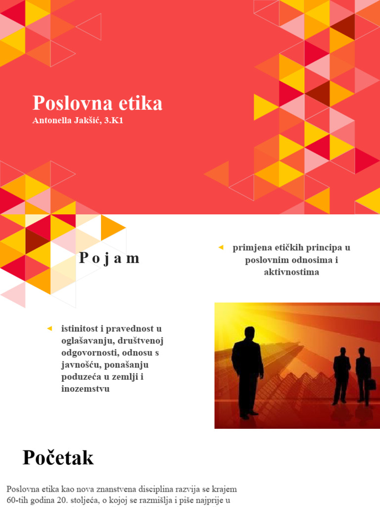 Poslovna Etika | PDF