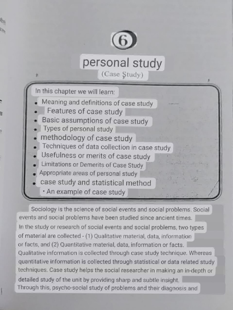 CH 6 Case Study | PDF | Quantitative Research | Qualitative Research