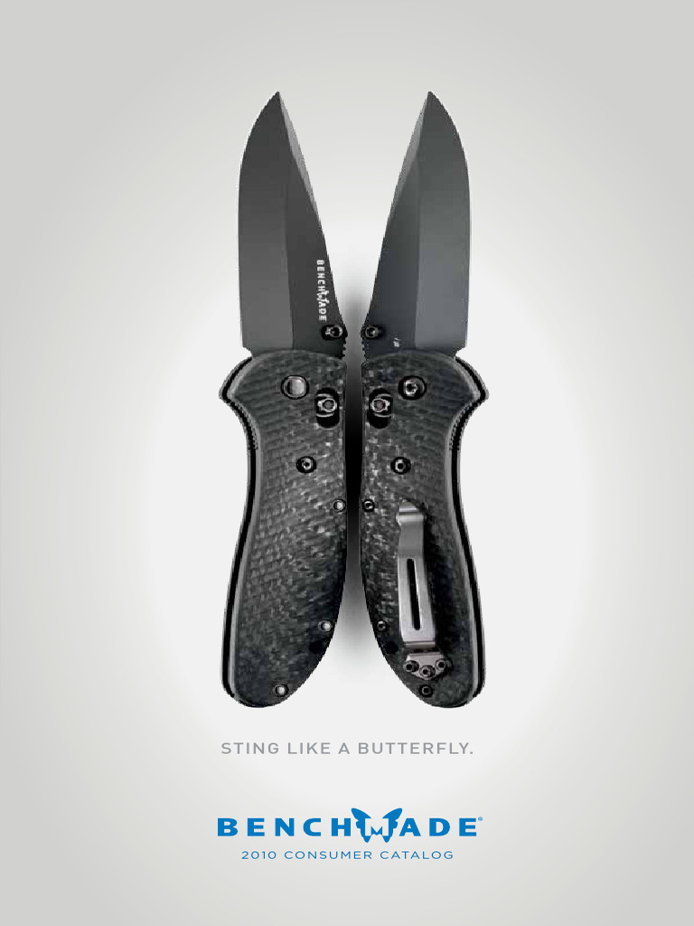 BENCHMADE 2010 (Knife Catalogue) (Z-Library) | PDF | Knife | Blade