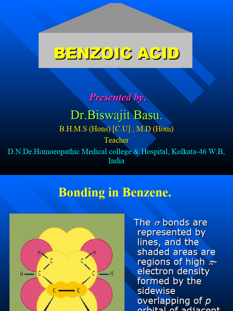Benzoic Acid | PDF | Benzene | Chemistry