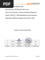 Holiday Detection Test Report PDF | PDF