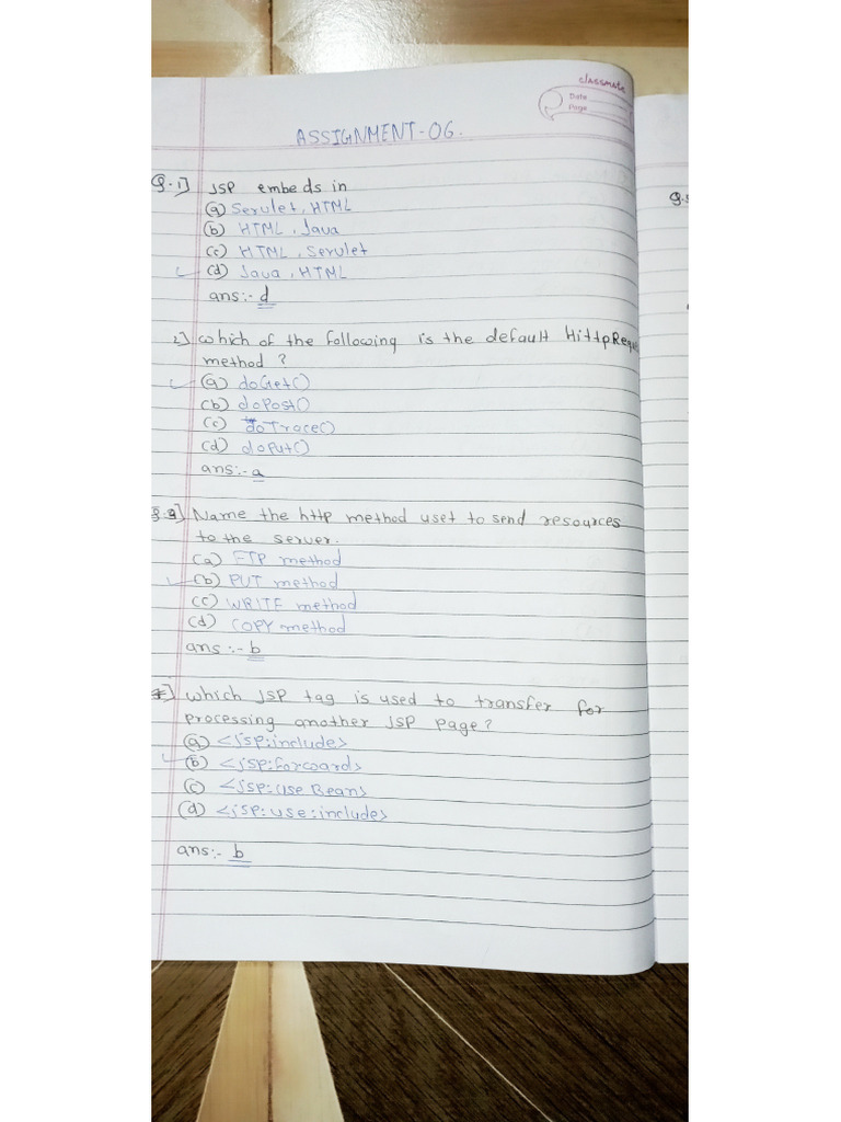 AJP Assignment 6 | PDF