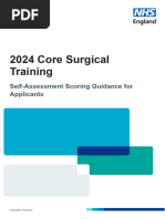 Core Surgical Training NHS Requirements | PDF