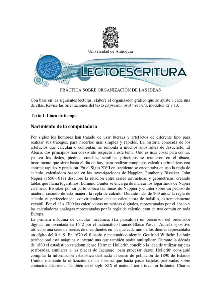 Lecturas para Organizadores Gráficos 05 | PDF | Hacker de seguridad ...