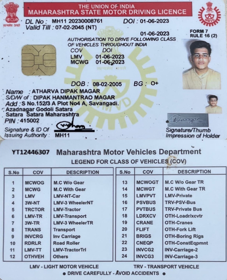 Driving License | PDF