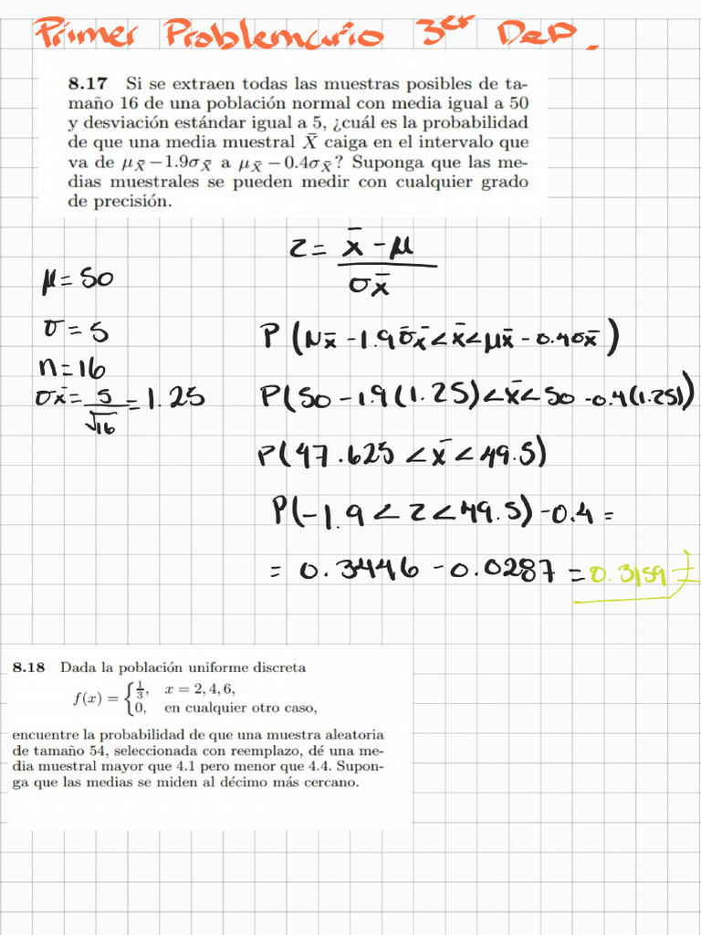 Primer Problemario - 231214 - 153625 | PDF