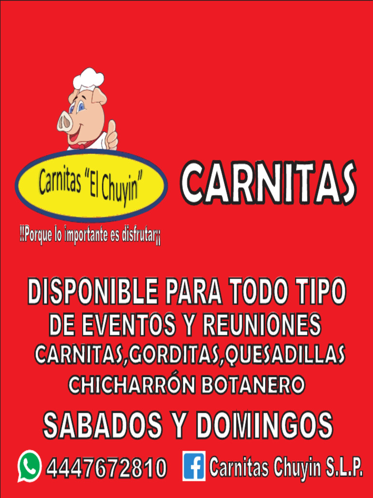 Carnitas Chuyin 1 | PDF