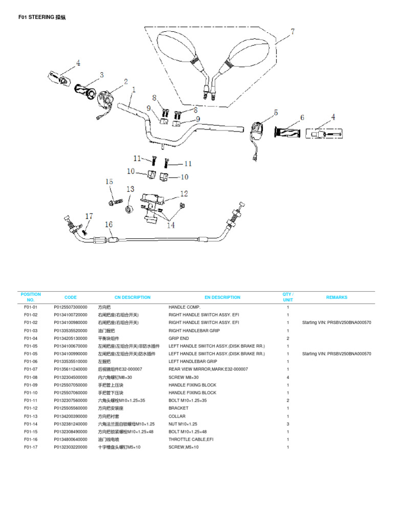 PARTLIST WMOTO ES250i ES250i Key304 d2023 11 15 01 48 59pm | PDF ...