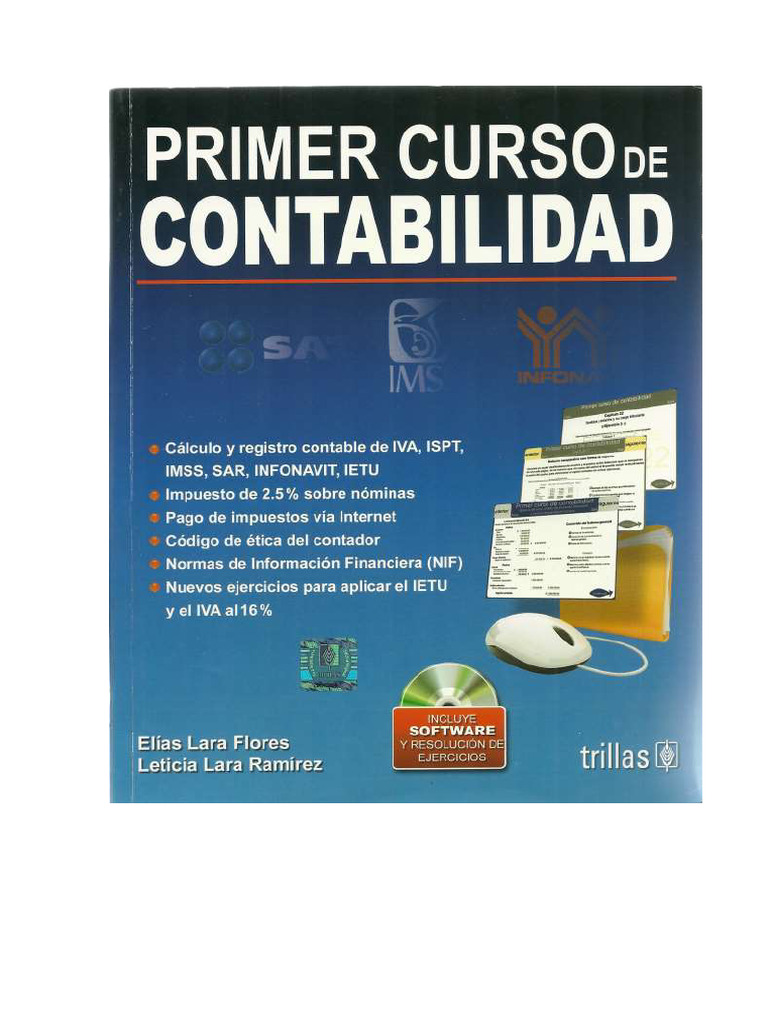Elias Lara Flores-Primer Curso de Contabilidad-1 | PDF