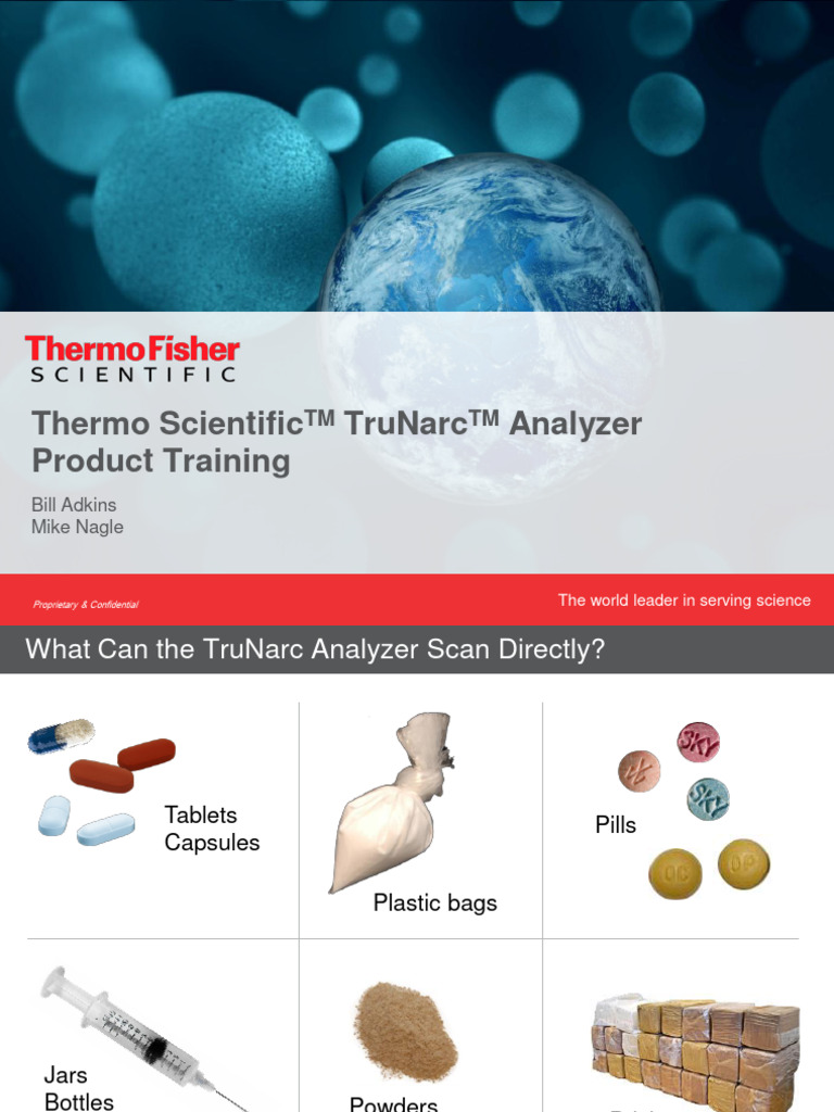06 - Product Training - TruNarc | PDF | Tablet (Pharmacy) | Chemical ...