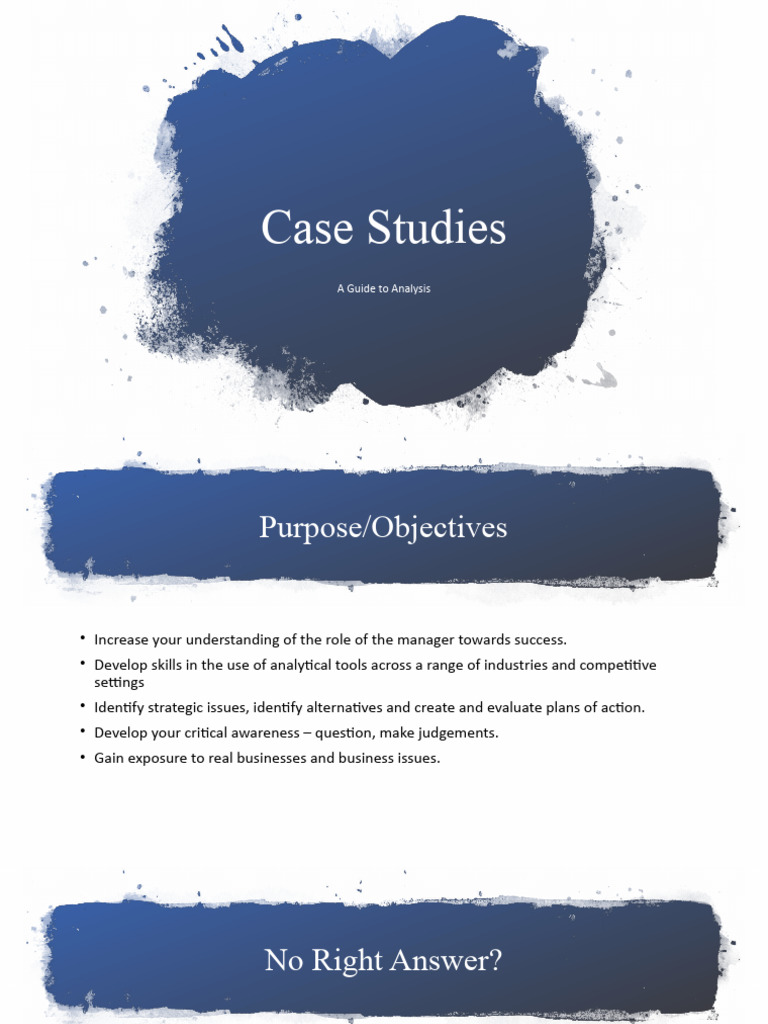 How To Approach Case Studies! | PDF | Reason | Swot Analysis
