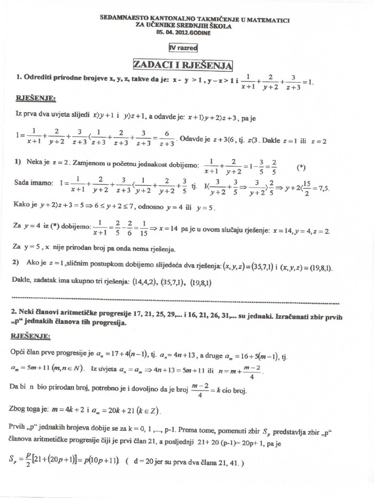 4 Razred | PDF