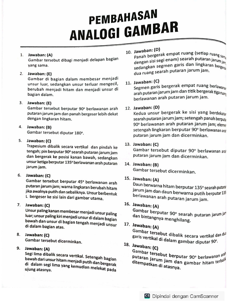 JWBN Analogi Gambar | PDF