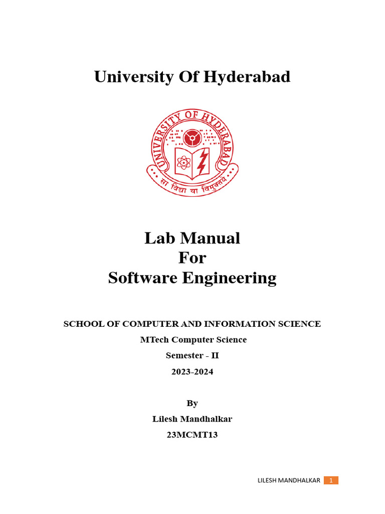 Assignment - 2 Lab Manual Online Learning System - Lilesh | PDF | Educational Technology | Usability