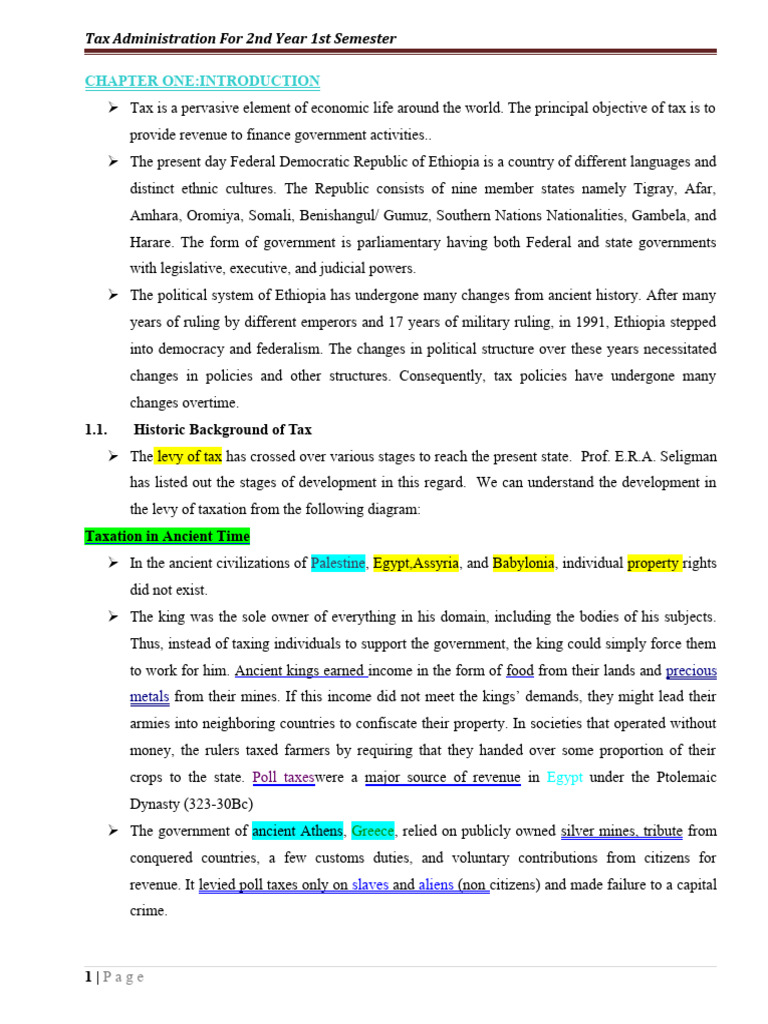 Tax Administration | PDF | Taxes | Capital Gains Tax