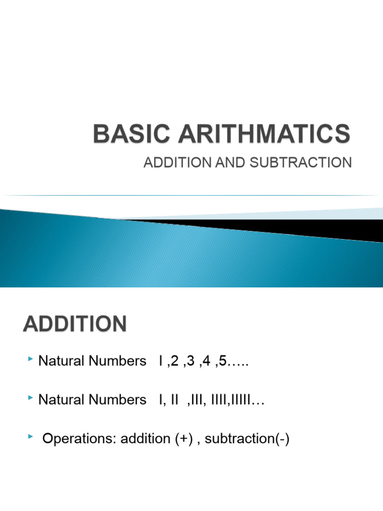 Day 3 Basic Arithmatics | Download Free PDF | Numbers | Integer