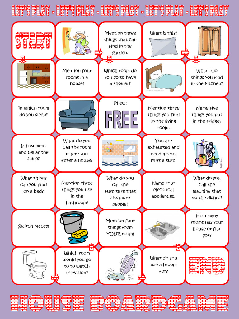 House Board Game Fun Activities Games Games Picture Description Exe ...