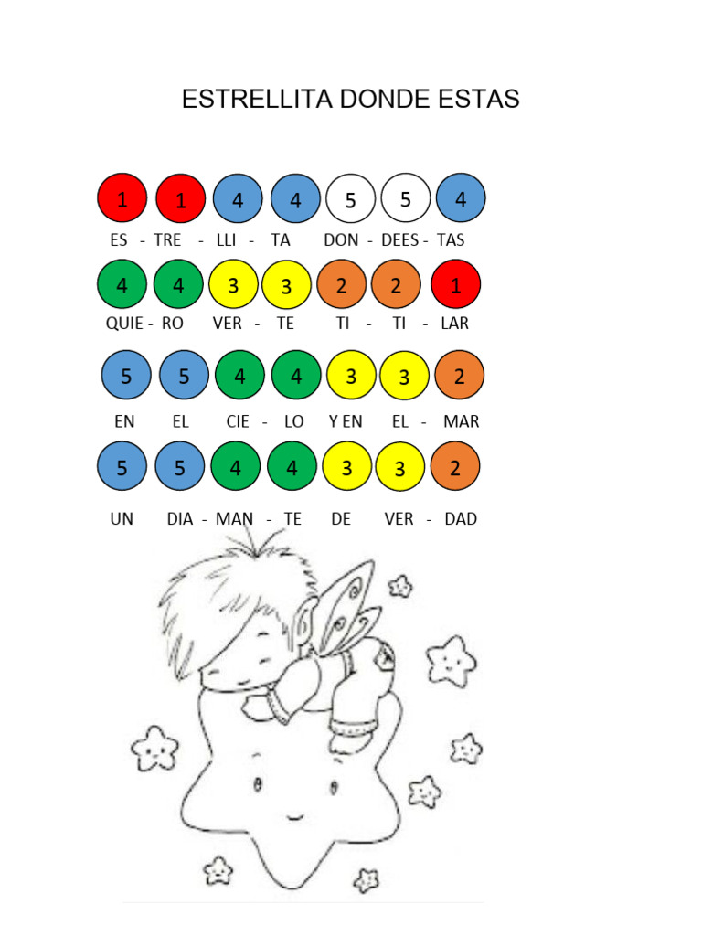 Estrellita Donde Estas-1 | PDF