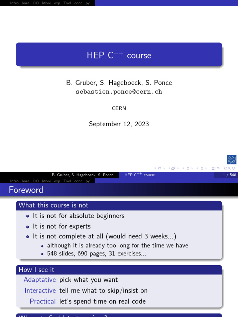 C++Course Full | PDF | Pointer (Computer Programming) | C++