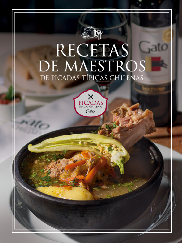 Recetas de Picadas Típicas Chilenas | PDF | Mariscos | Cocinando
