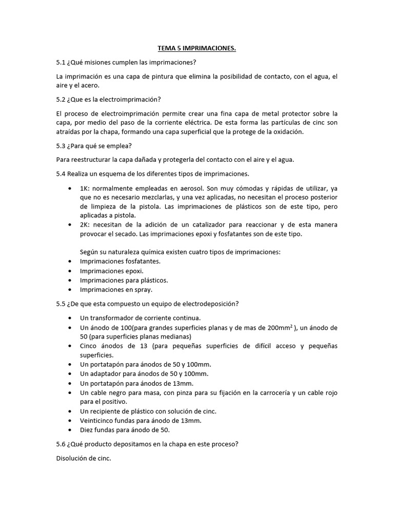 Qué Es La Imprimación Y Sus Tipos Pdf Agua Química