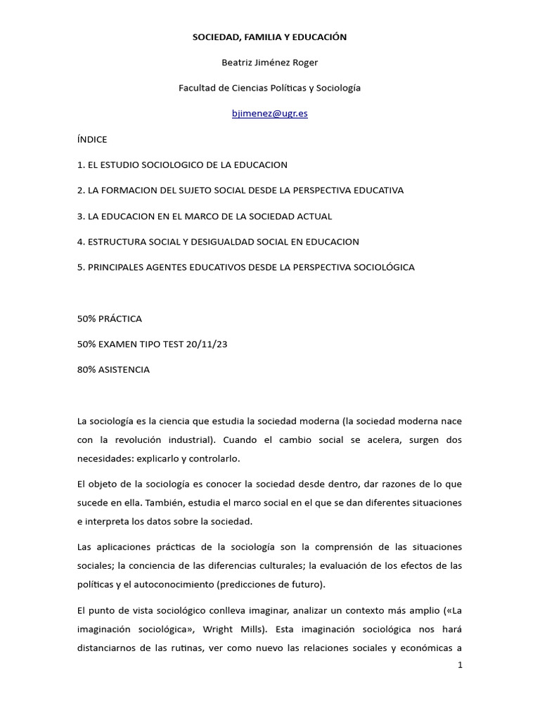 Sociedad | PDF | Sociología | Sociedad