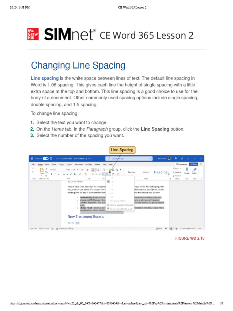 CE Word 365 Lesson 2-5 | PDF | Computer Keyboard | Personal Computers