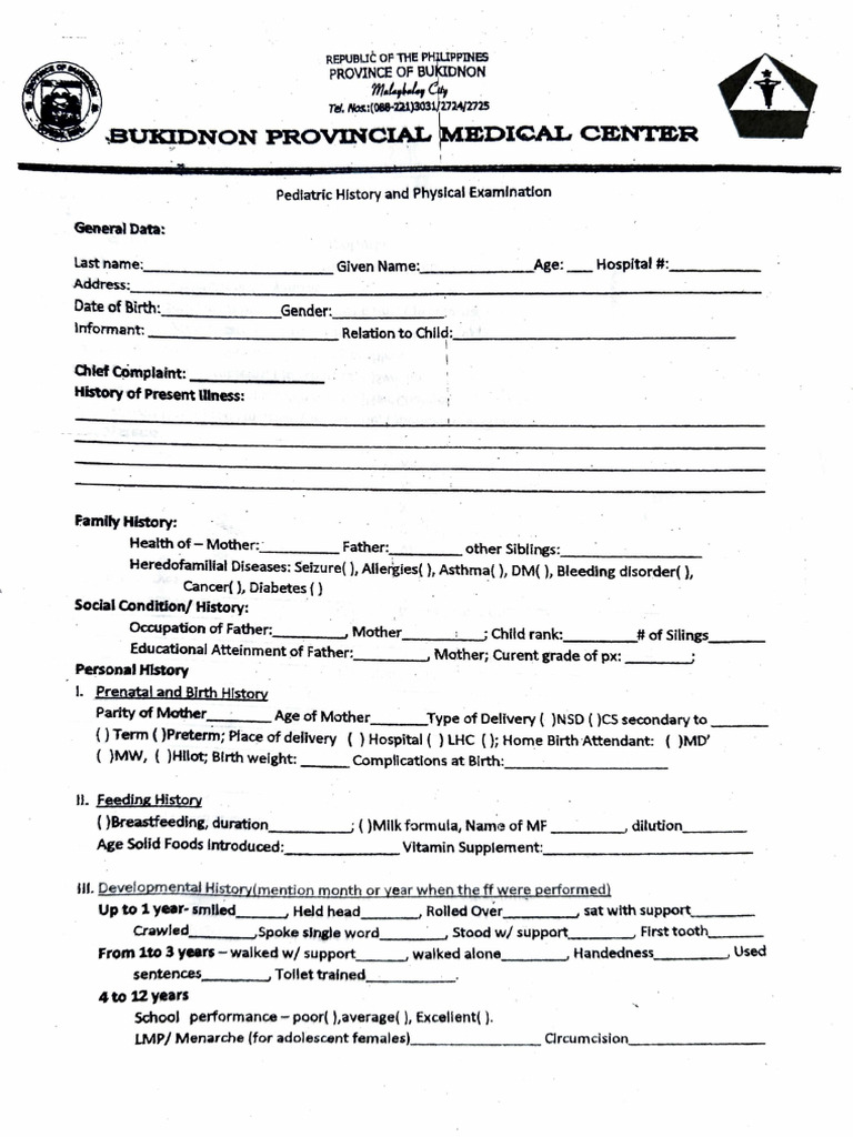 BPMC-PEDIA-ASSESSMENT | PDF | Public Health | Health Sciences