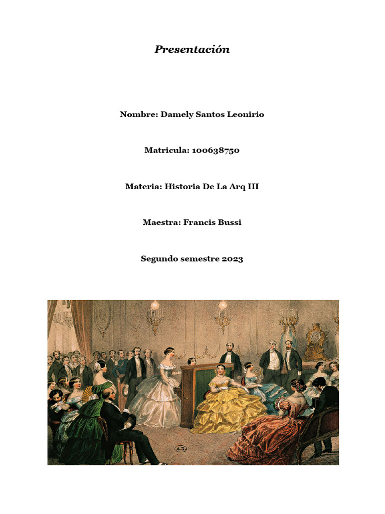 Romanticismo y Arquitectura Neos | PDF | Diseño arquitectonico | Arquitectura