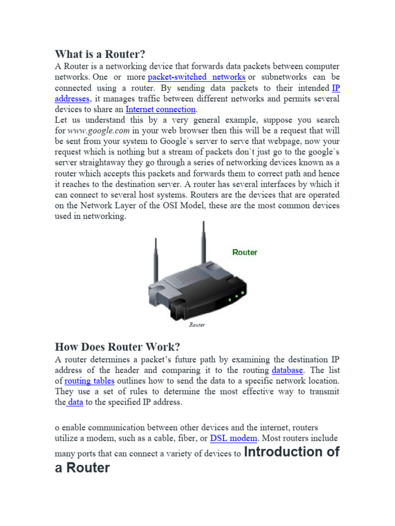 Registros | PDF | Computer Network | Router (Computing)