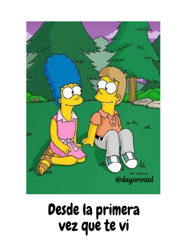 Desde la primera vez que te vi | PDF