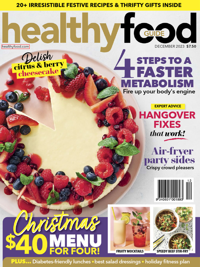 Australian Healthy Food Guide - December 2023 | PDF | Weight Loss | Dieting