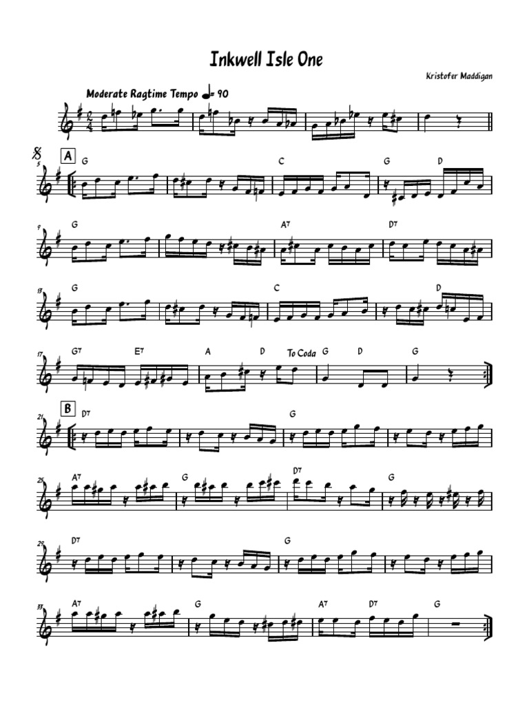 Cuphead Inkwell 1 | PDF | Musical Compositions | Musical Forms