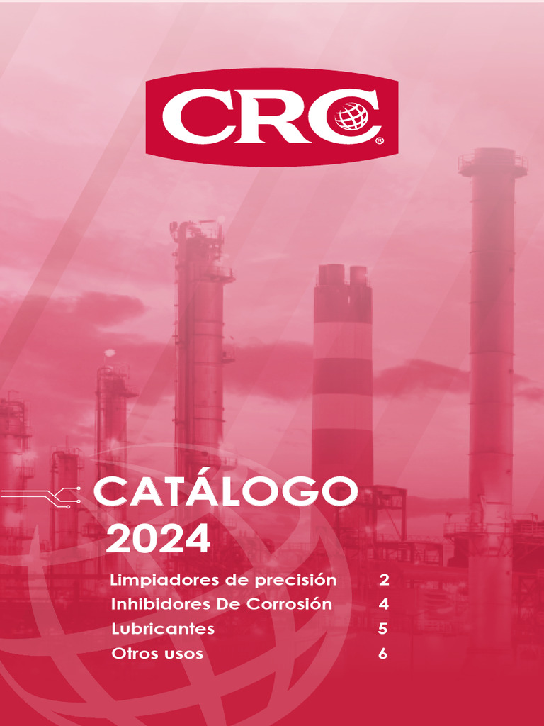 Triptico CRC 2024 Corporativo | PDF | Corrosión | Lubricante