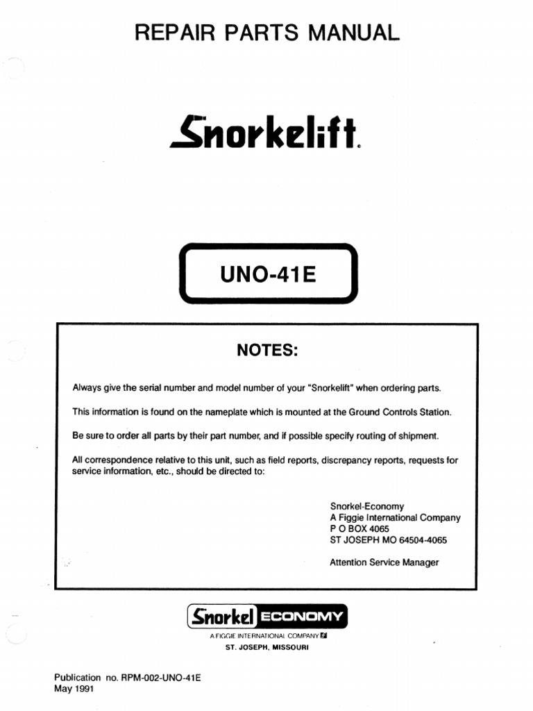 UNO41E 91 and Later | PDF