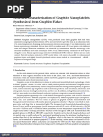 Graphite XRD | PDF | X Ray Crystallography | Crystal Structure