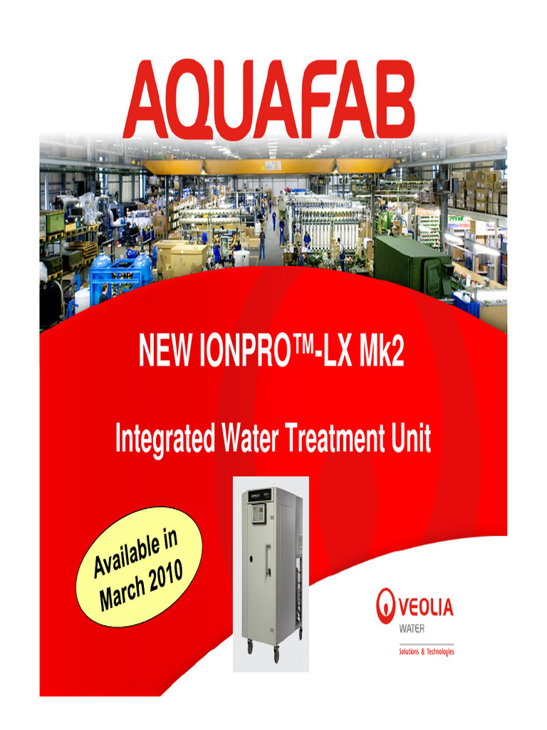 NEW - IONPRO - VWS BRASIL (Modo de Compatibilidade) | Download Free PDF | Membrane | Water