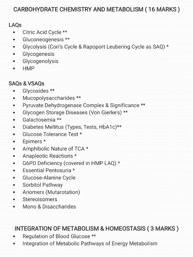 Biochemistry Paper 1 | PDF