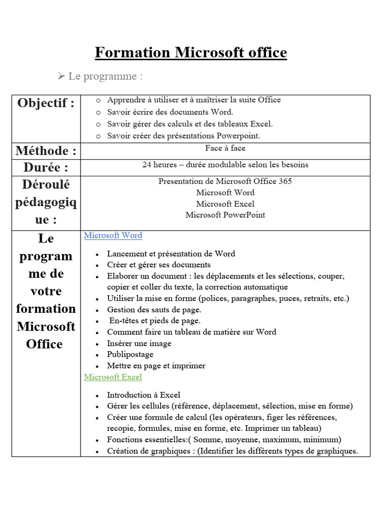 Formation Microsoft 365 | PDF | Ordinateurs