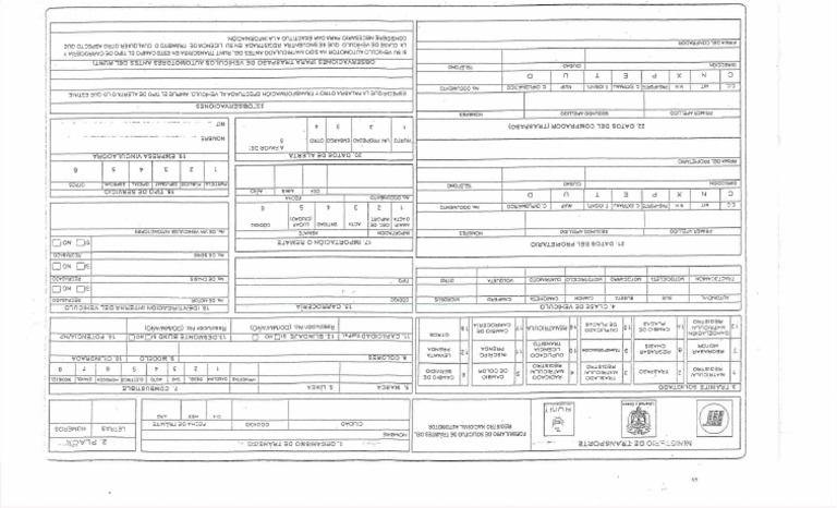 Formulario de Traspaso | PDF