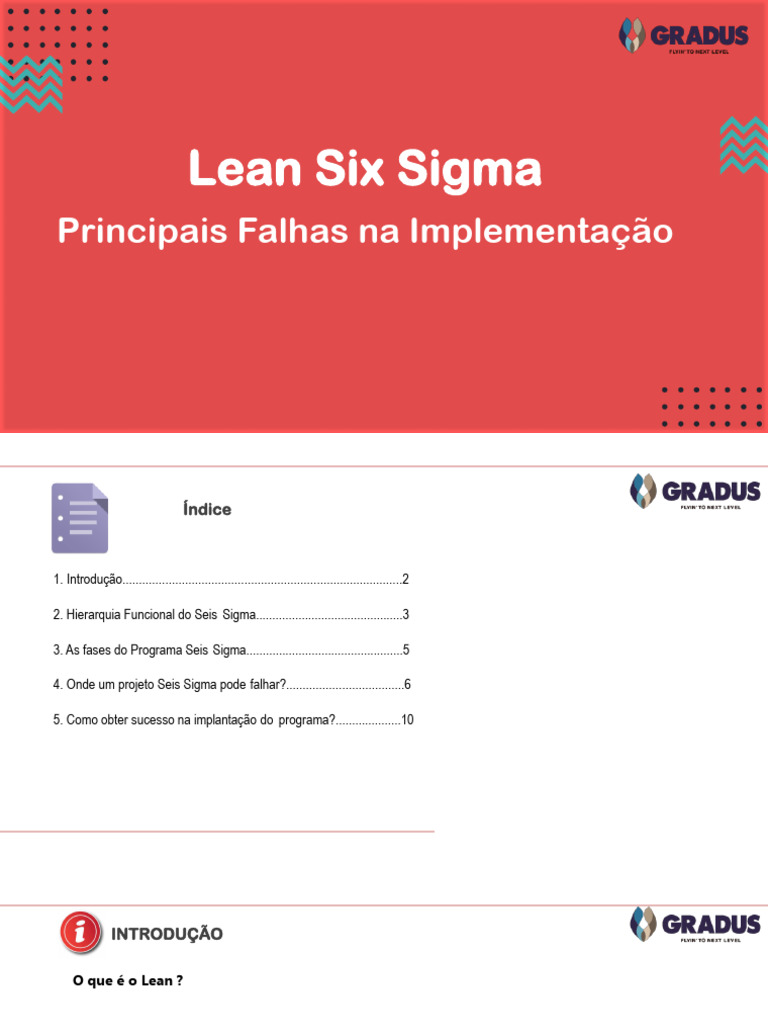 Principais Falhas Do Lean Six Sigma | PDF | Seis Sigma | Business