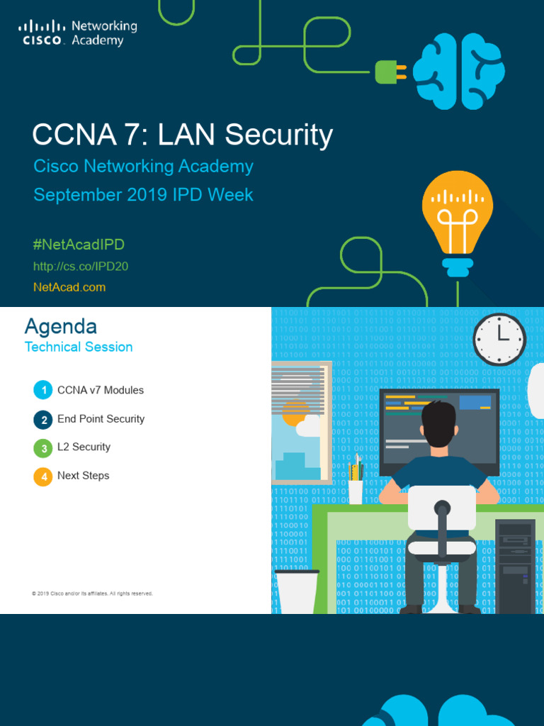 CCNA 7: Enhancing LAN Security | PDF | Computer Network | Cisco ...