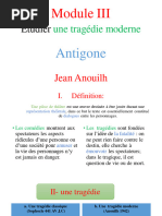 Antigone : Tragédie moderne d'Anouilh | PDF | Tragédie | Œdipe