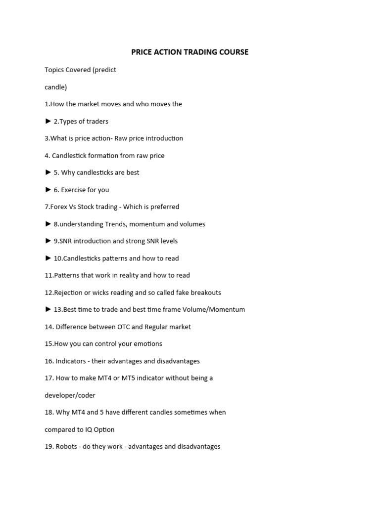 Forex Price Action Trading Guide | PDF | Prices | United States Dollar
